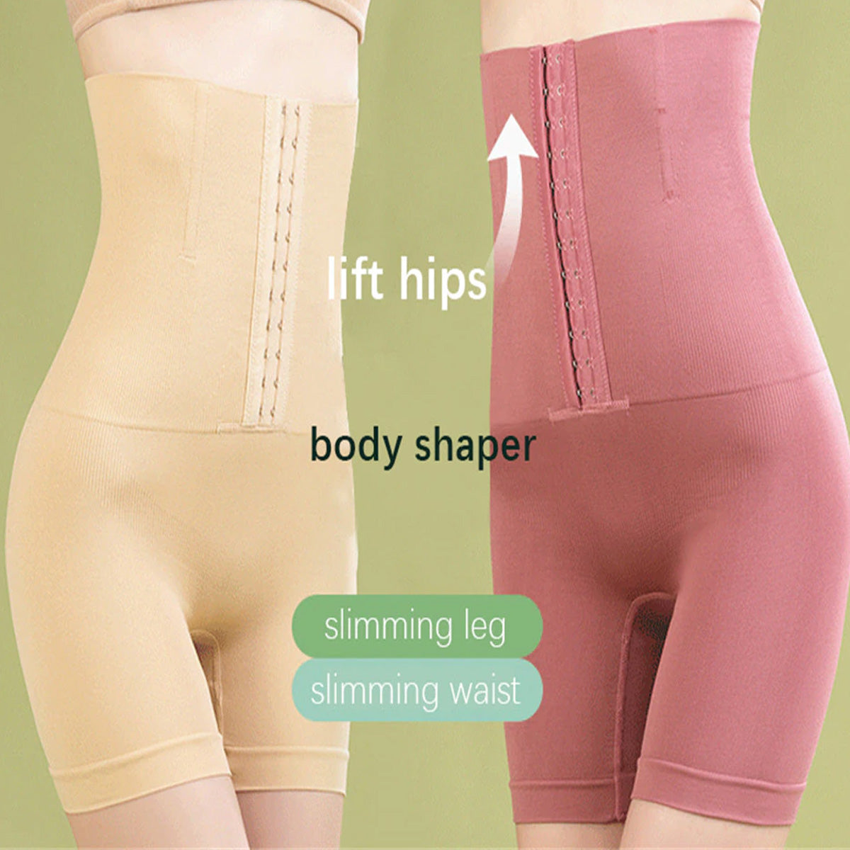 New High Waist Hook Adjuster Shaper , Reduce Tummy, Lift Butt Best For